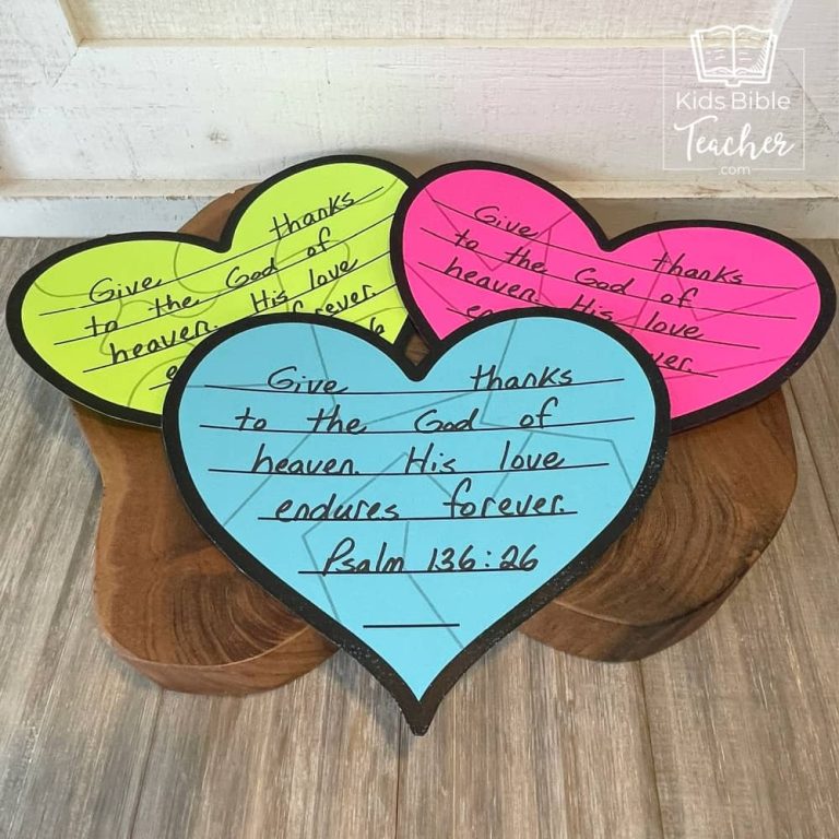 Valentine's Day Memory Verse Games for Kids - Kids Bible Teacher