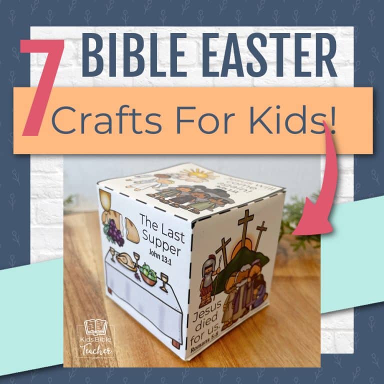 Bible Easter Crafts for Kids that Bring the Resurrection Story to Life