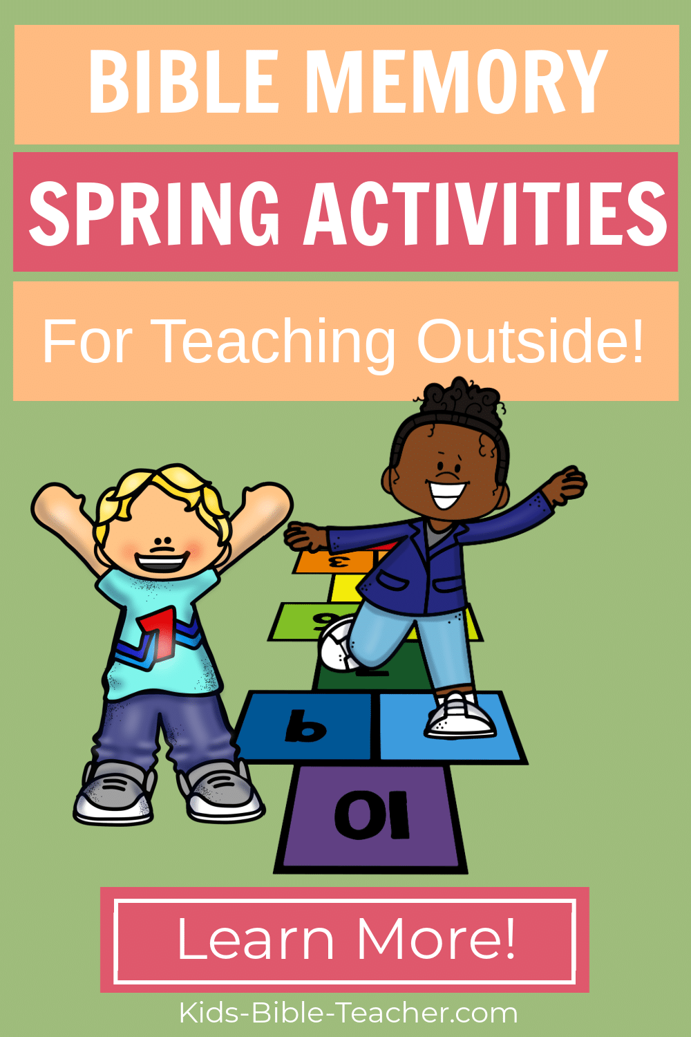 How to Teach Bible Verses Outside: 10 Spring Bible Verse Activities