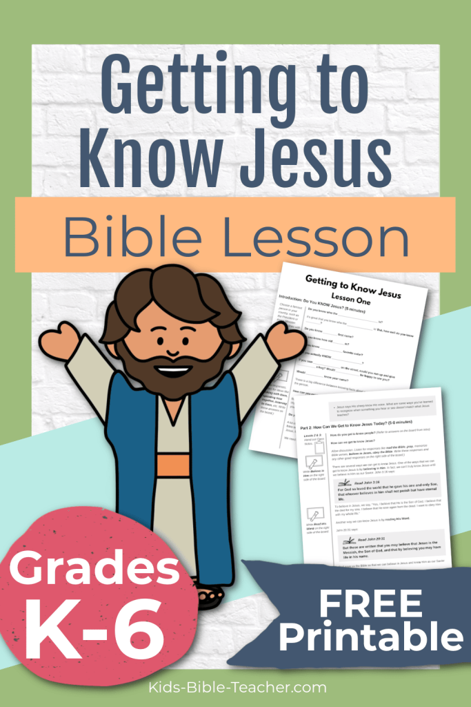 Free Printable Bible Lessons - Kids Bible Teacher